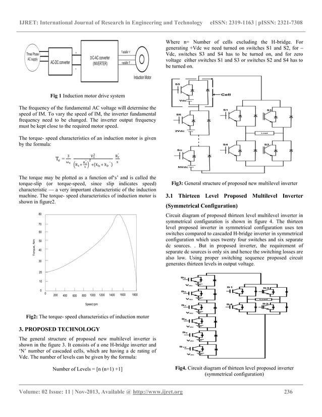 Comparative analysis of multilevel inverter topologies for induction motor drive applications | PDF
