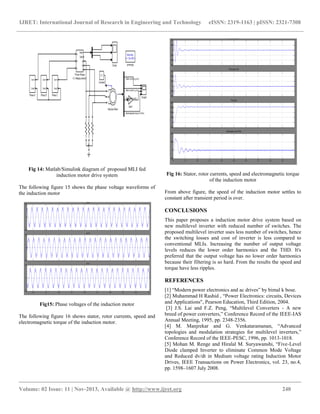 Comparative analysis of multilevel inverter topologies for induction ...