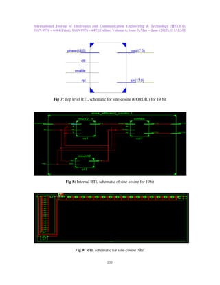 Comparative analysis of multi stage cordic using micro rotation techniq | PDF