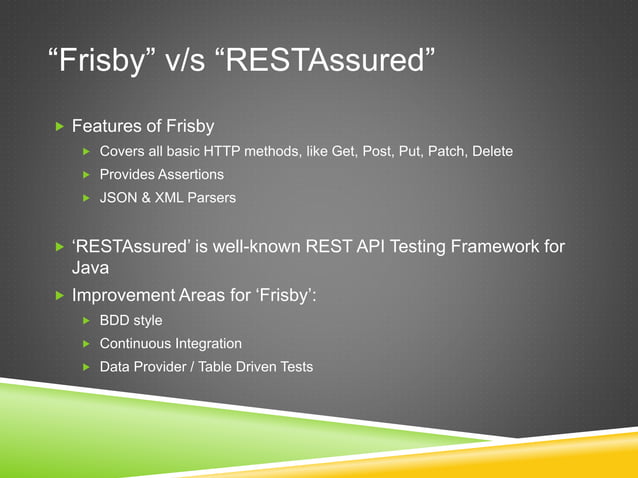 Comparative Analysis Of Golang Testing Frameworks Pptx Web Development Internet