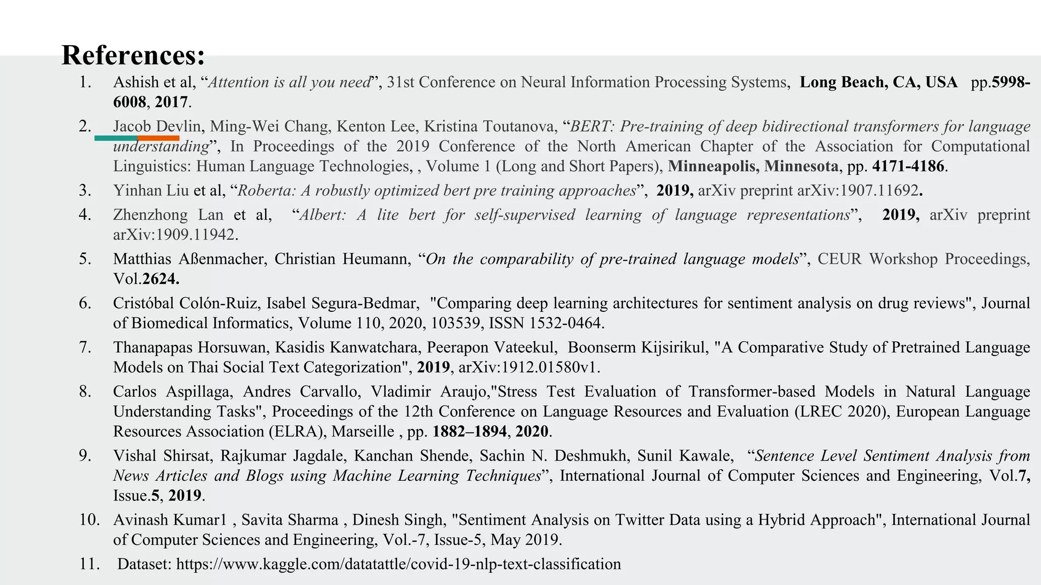 Comparative Analysis Of Transformer Based Pre Trained Nlp Models Pptx Web Design And Html