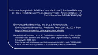 comparative Analysis of Untouchable and Gypsy Goddess .pptx