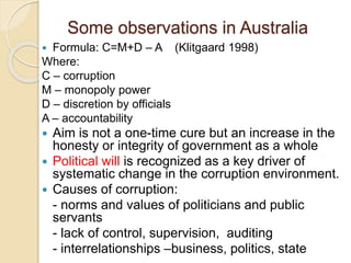 Comparative analysis on corruption perception in the philippine ...