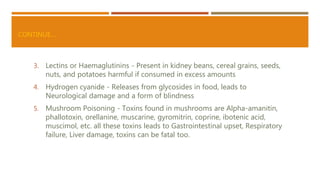 Comparative analysis on food infections and food intoxications | PPTX ...
