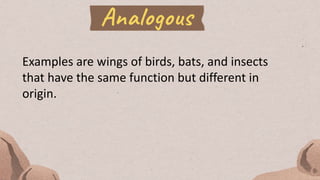 comparative anatomy under melcs in science.pptx | Biological Sciences ...