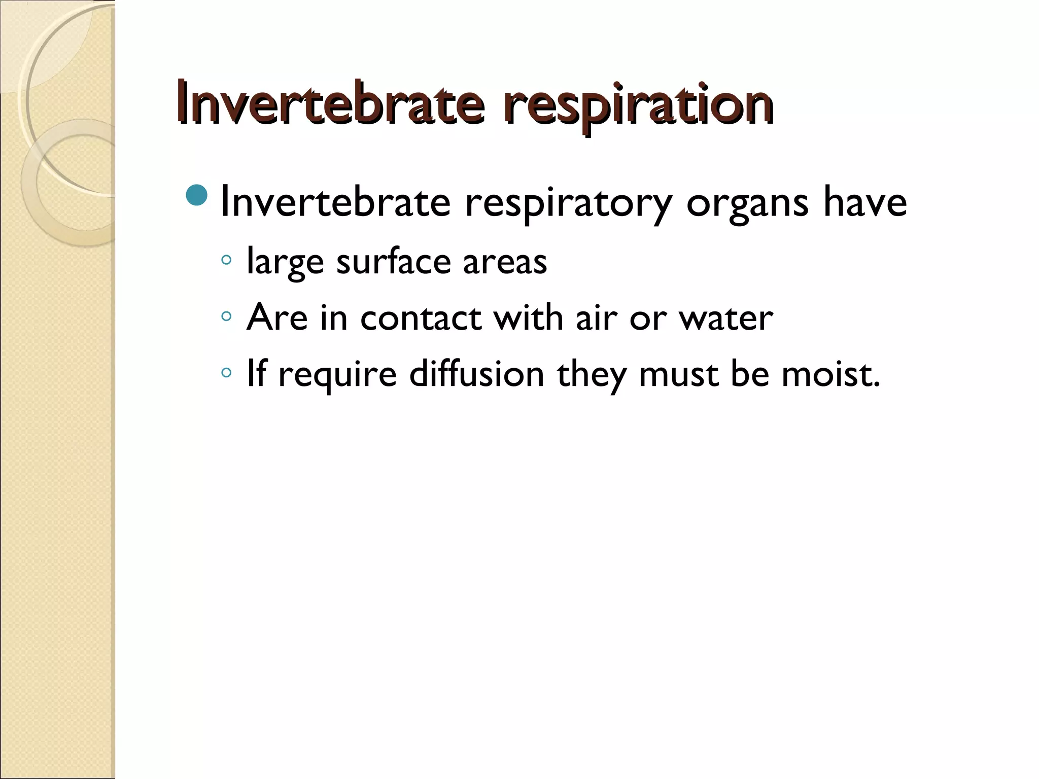 Comparative anatomy respiratory system | PPT