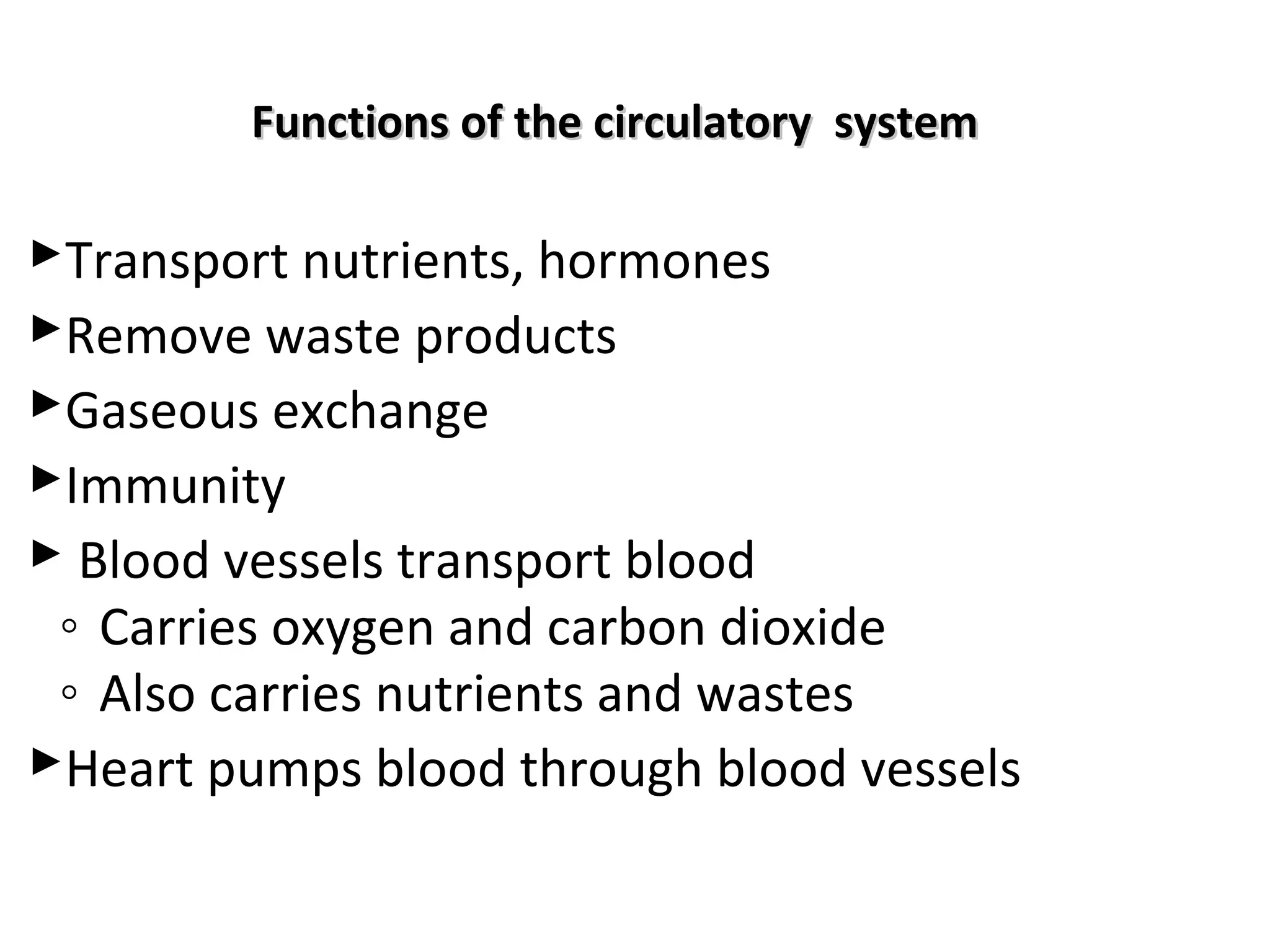 Comparative anatomy circulatory system | PPT