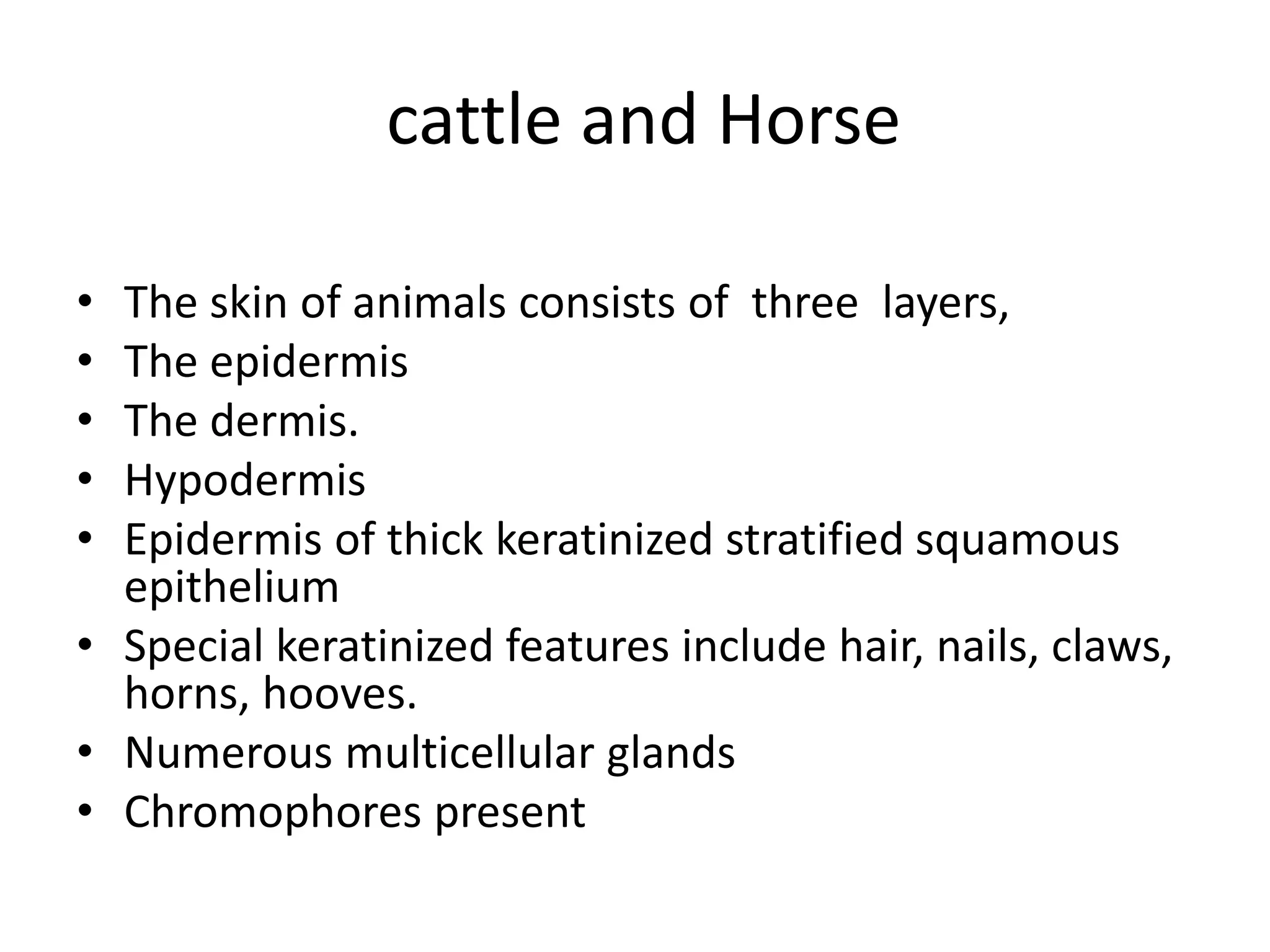 Comparative anatomy integumentary system | PPTX