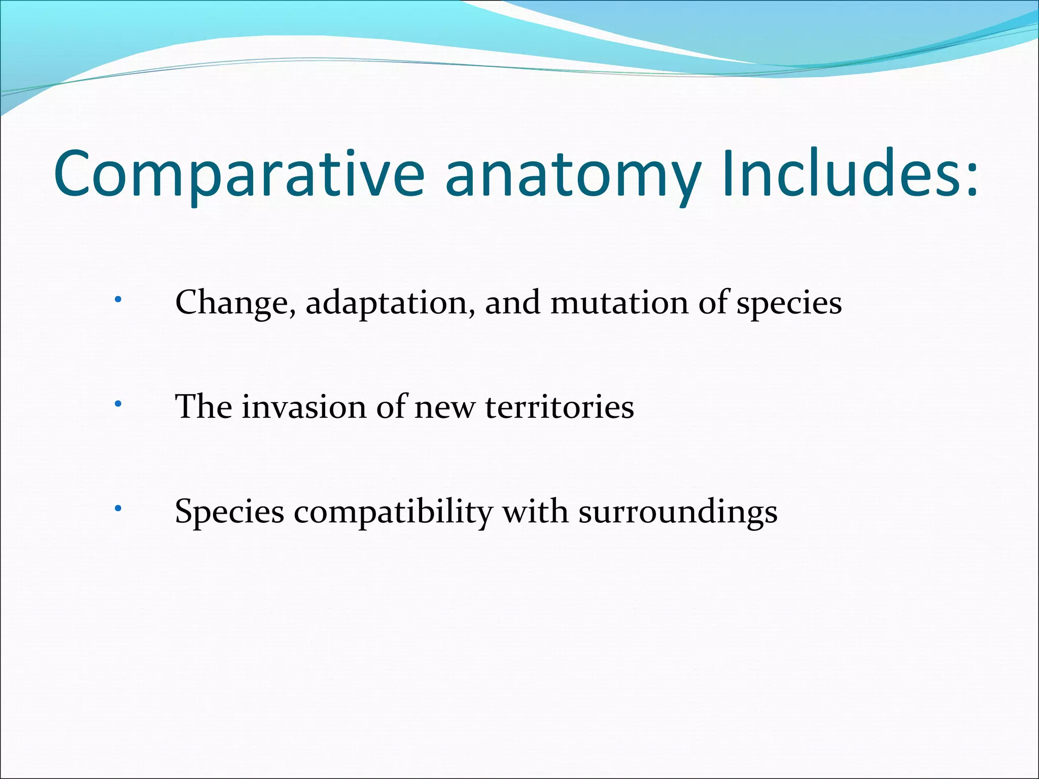 Comparative anatomy (skeletal system) | PPT