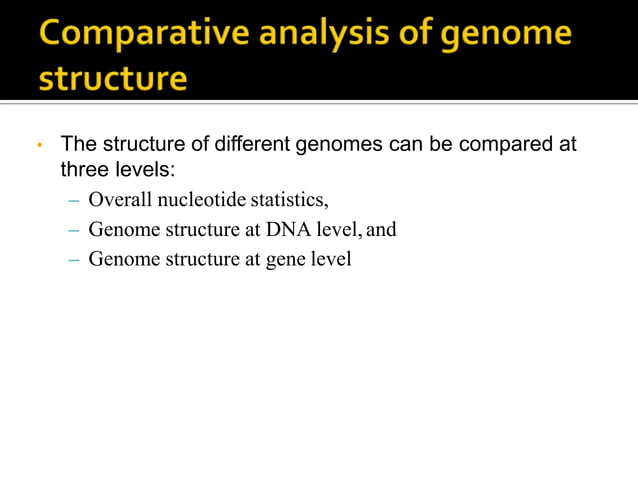 Comparative and functional genomics | PPTX | Genetics | Science