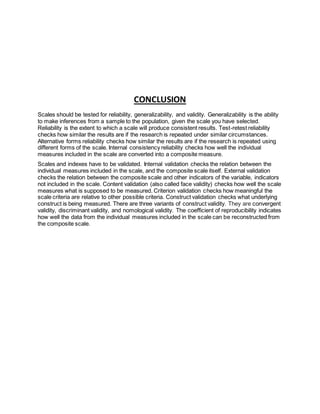 Comparative and Non-Comparative Scaling Techniques | DOCX