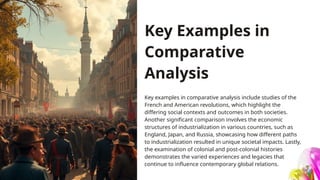 Comparative and Social History , everything about it | PPTX