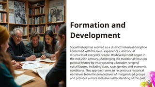 Comparative and Social History , everything about it | PPTX