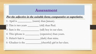 Comparative and Supeقlative adjectives (1).pptx