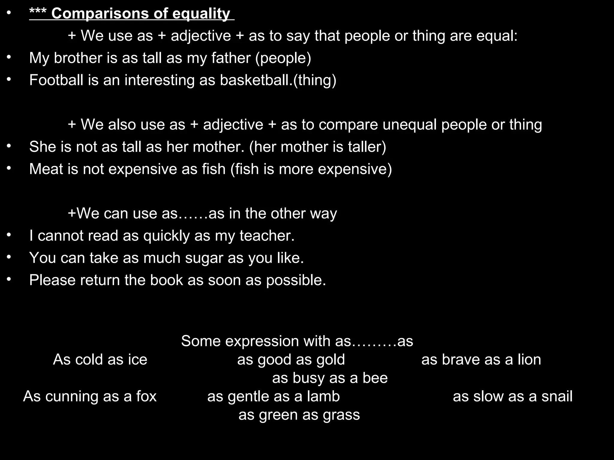 Comparative and superative | PPT