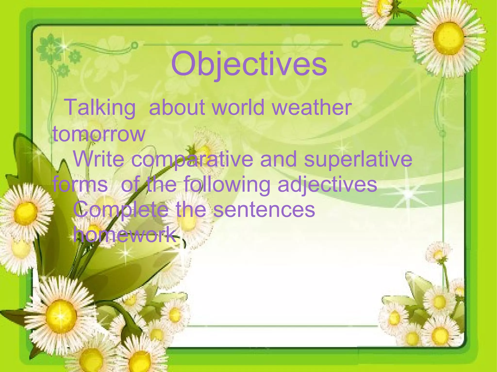 Comparative and superlative | ODP