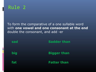 Comparative and superlative | PPT