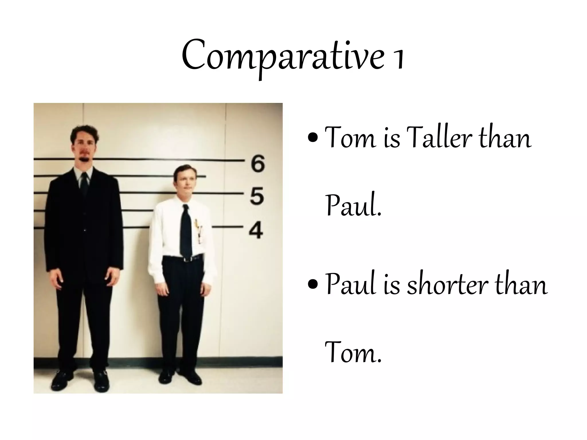 Comparative and superlative | ODP