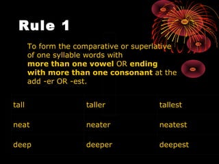 Comparative and superlative(4) | ODP