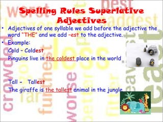 Comparativeandsuperlativeadjectives 110509184306-phpapp01 | PPT