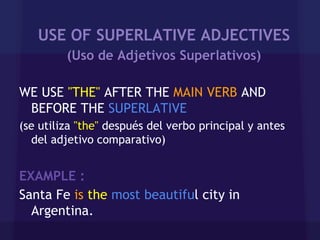 Comparative and superlative adjectives | PPTX