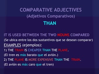 Comparative and superlative adjectives | PPTX