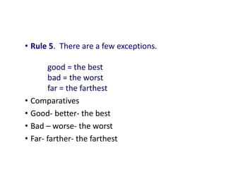 Comparative and Superlative Adjectives.ppt