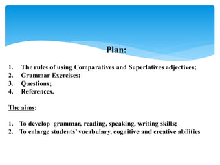 Comparative and Superlative adjectives_Все специальности.ppt