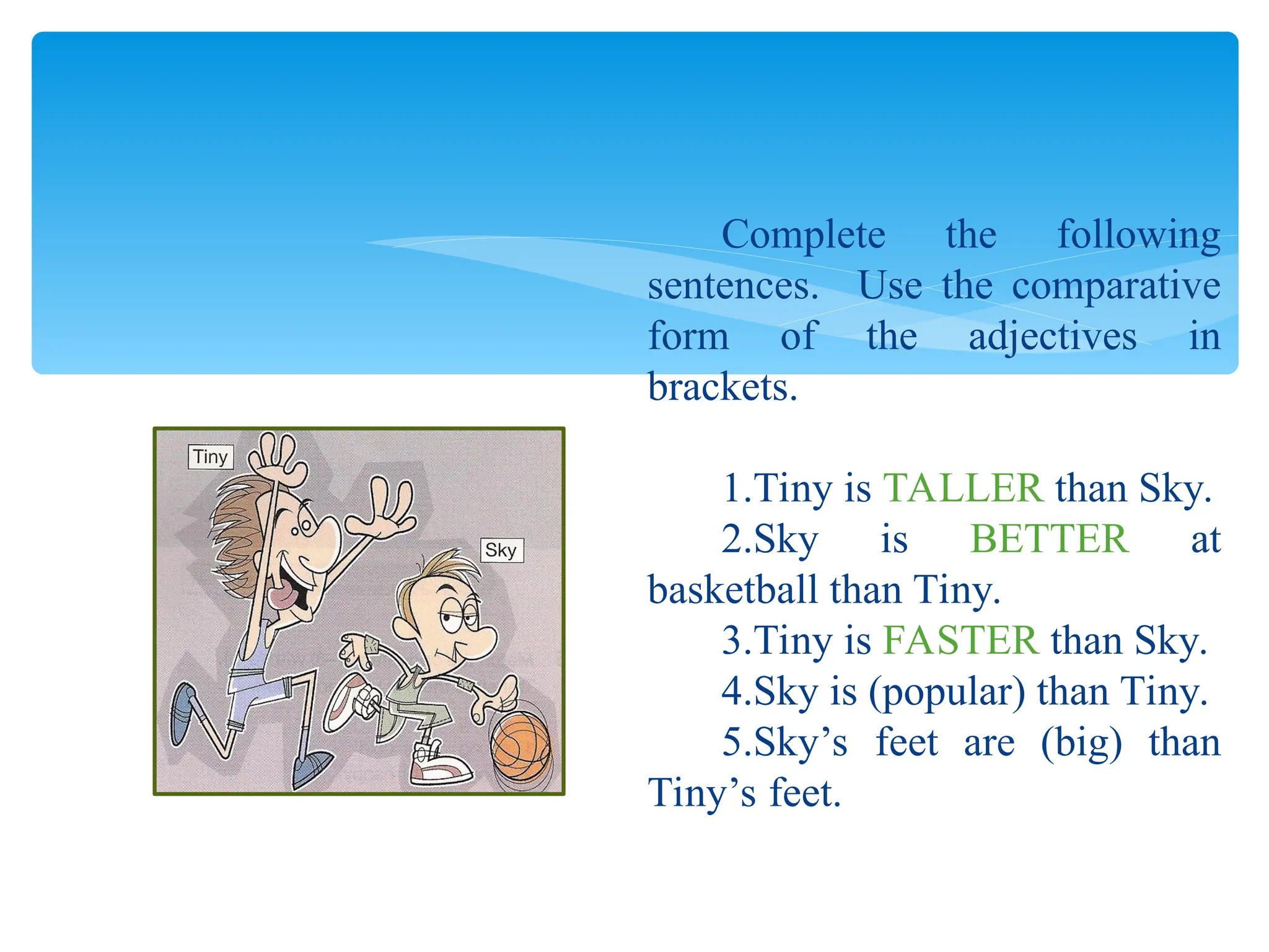 Comparative and Superlative adjectives.ppt