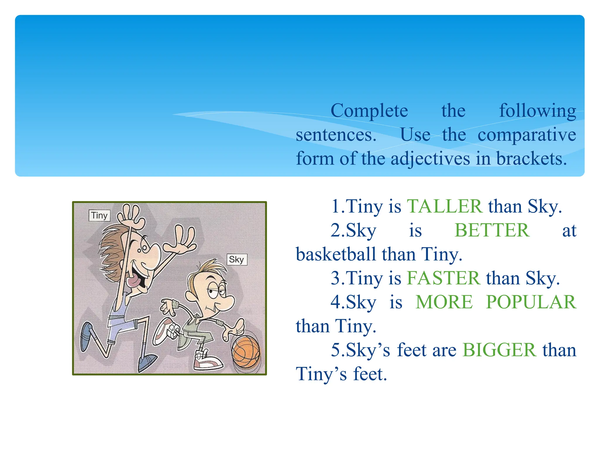 Comparative and Superlative adjectives.ppt