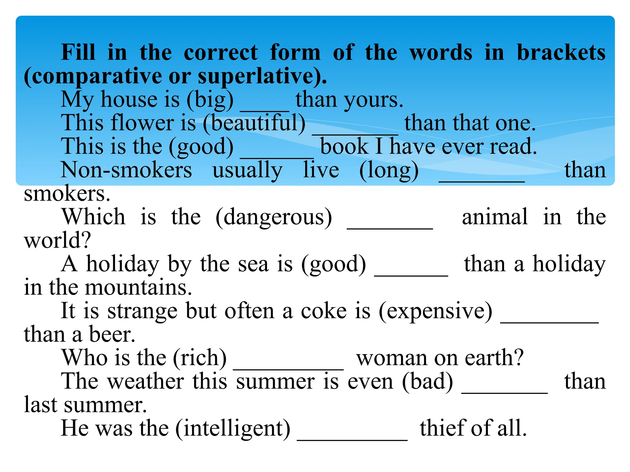 Comparative and Superlative adjectives_ ppt.ppt