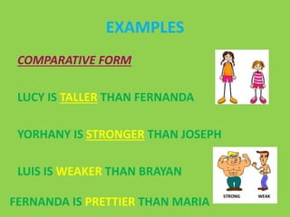 Comparative and superlative form | PPTX
