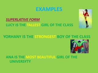 Comparative and superlative form | PPTX