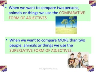 Comparative And Superlative Form Of Adjectives | PPT