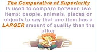 Comparative and superlative of adjectives | PPT