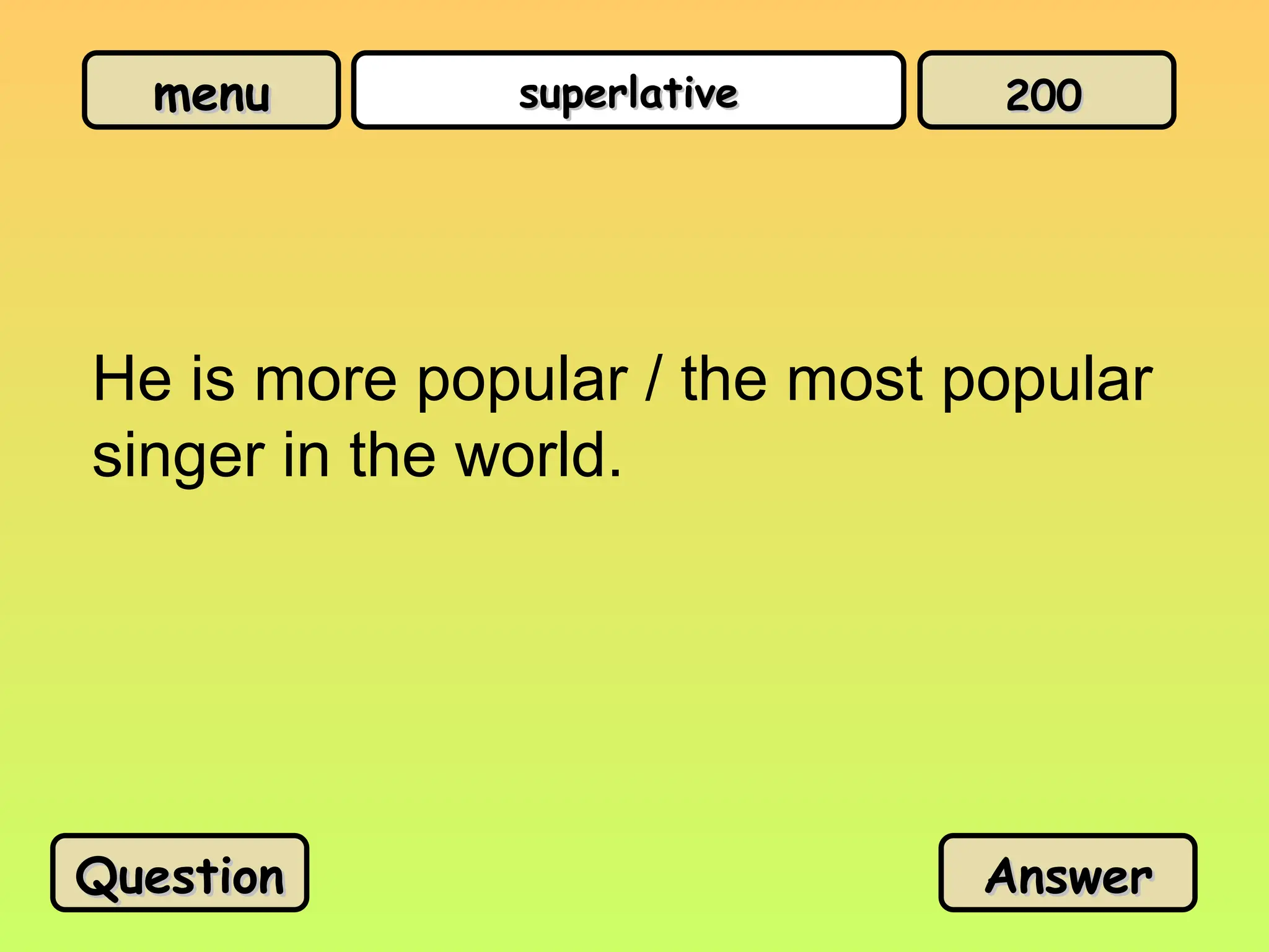 Comparative and superlative revision game.ppt