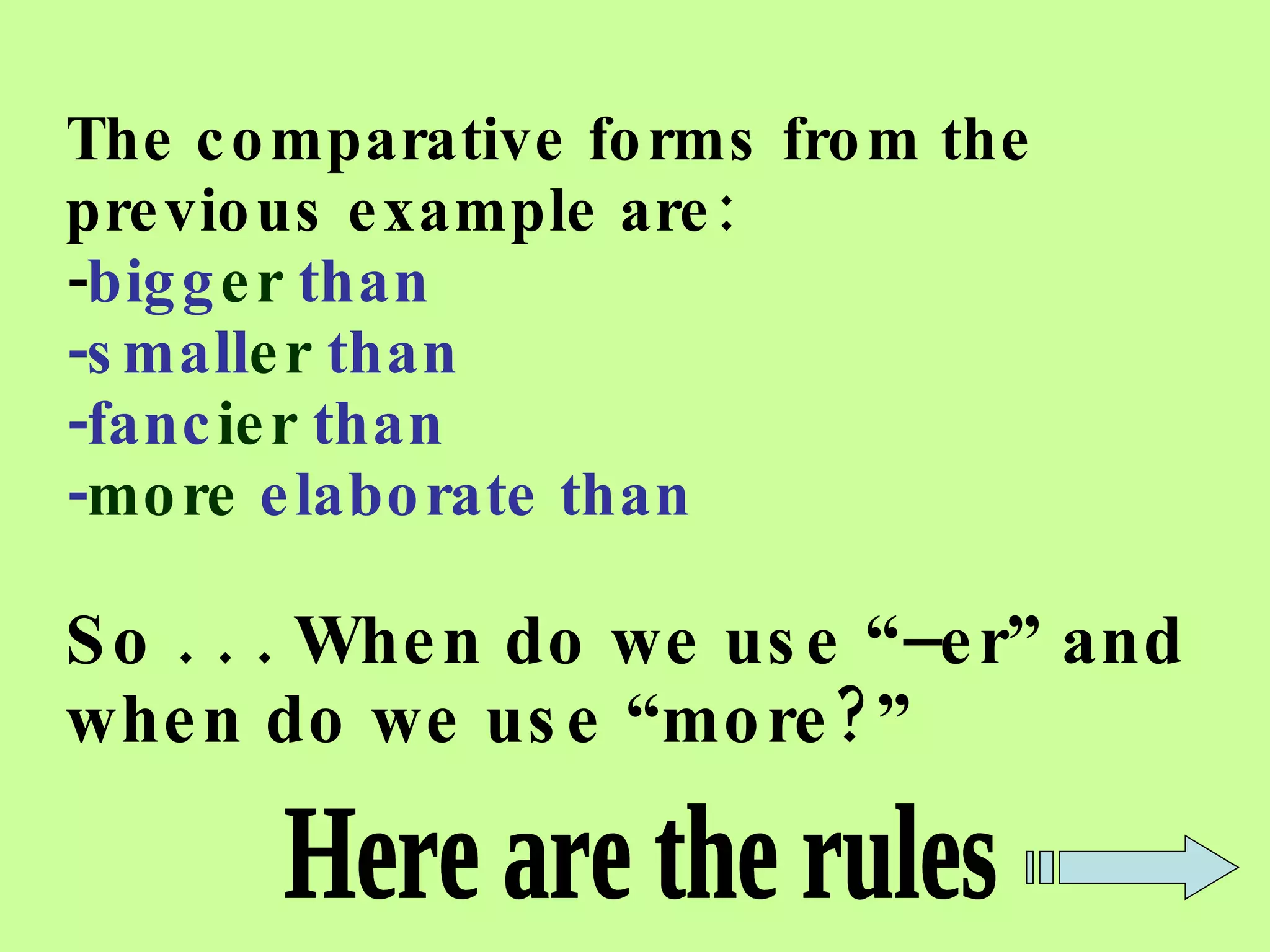 Comparative And Superlatives | PPT