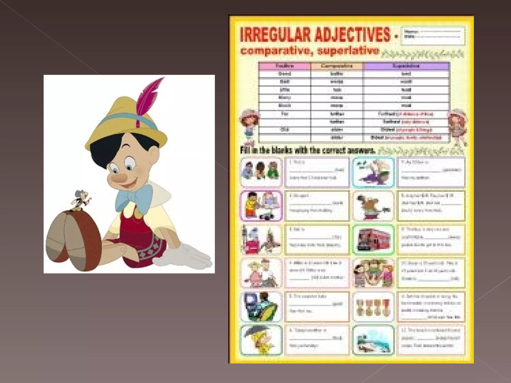 Comparative and superlatives | PPT