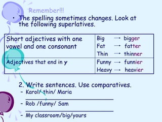 comparative and superlatives.ppt