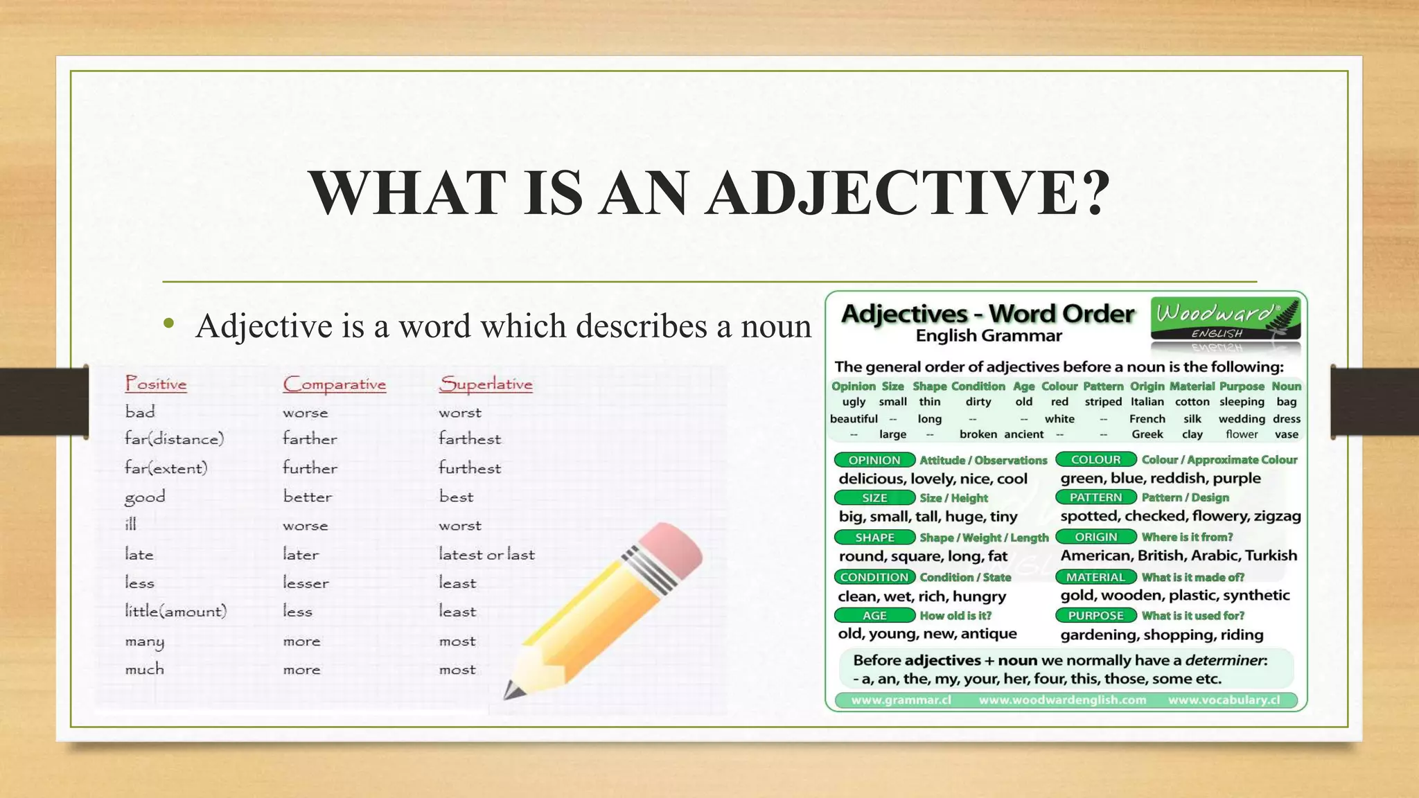 Comparative and superlatives form of adjectives | PPTX