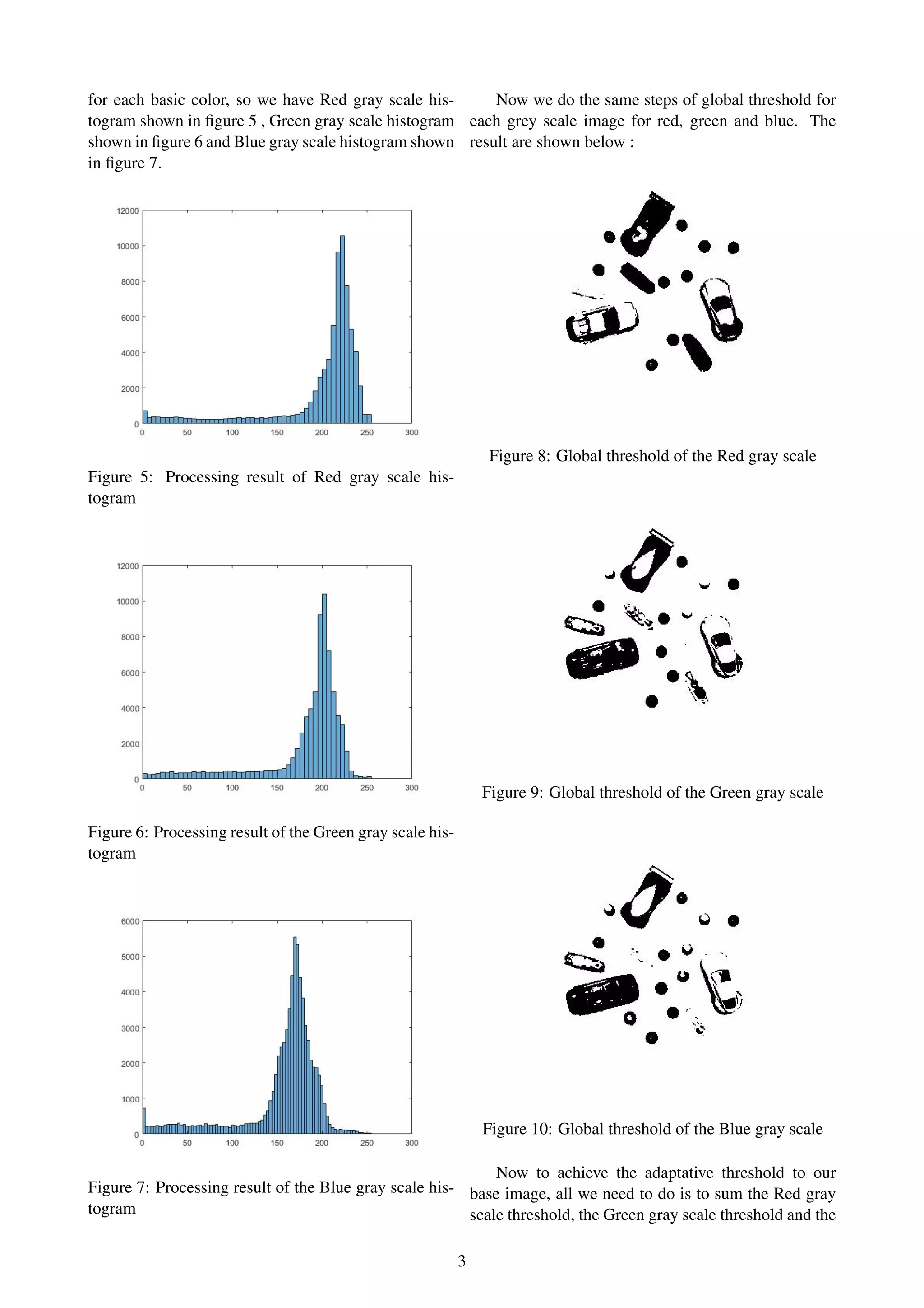 Comparative between global threshold and adaptative threshold concepts in image processing | PDF ...