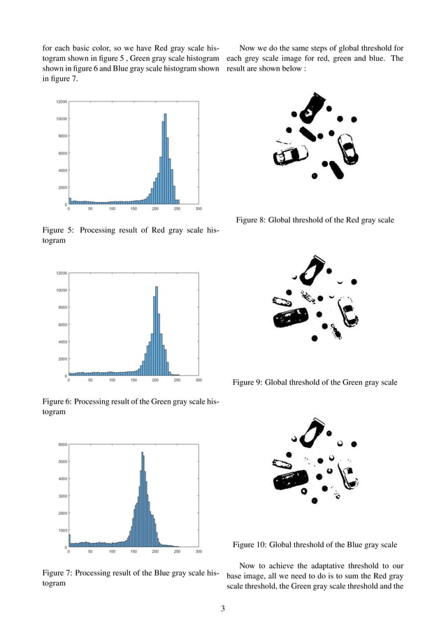 Comparative between global threshold and adaptative threshold concepts ...