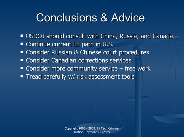 Comparative Criminal Justice Presentation | PPT | Crime & Harmful Acts ...