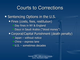 Comparative Criminal Justice Presentation | PPT