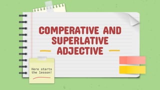 COMPARATIVE DAN SUPERLATIVE.MATERI BAHASA INGGRISpptx | PPTX