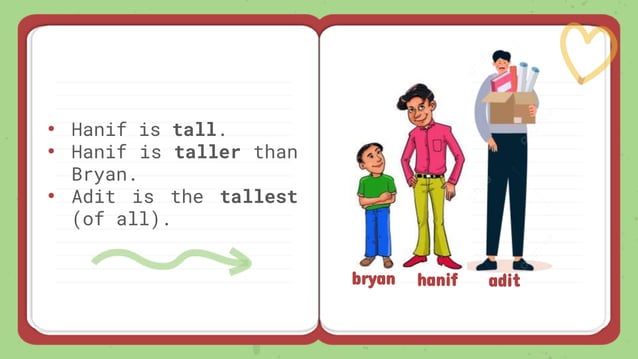 COMPARATIVE DAN SUPERLATIVE.MATERI BAHASA INGGRISpptx | PPTX