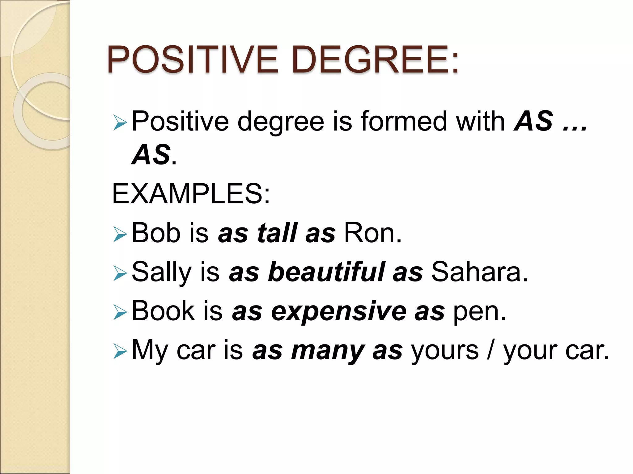 COMPARATIVE DEGREE.ppt