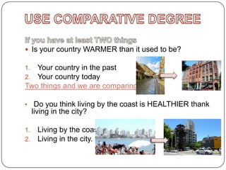 Comparative and Superlative Degrees of Adjectives + Exercise | PPSX