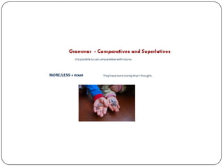 Comparative and Superlative Degrees of Adjectives + Exercise | PPSX