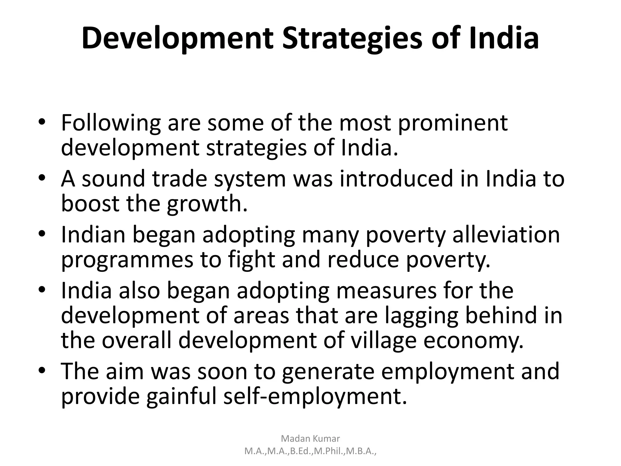 Comparative development experiences of india and its neighbours | PPTX